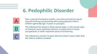 Paraphilic Disorder in clinical psychology | PPTX