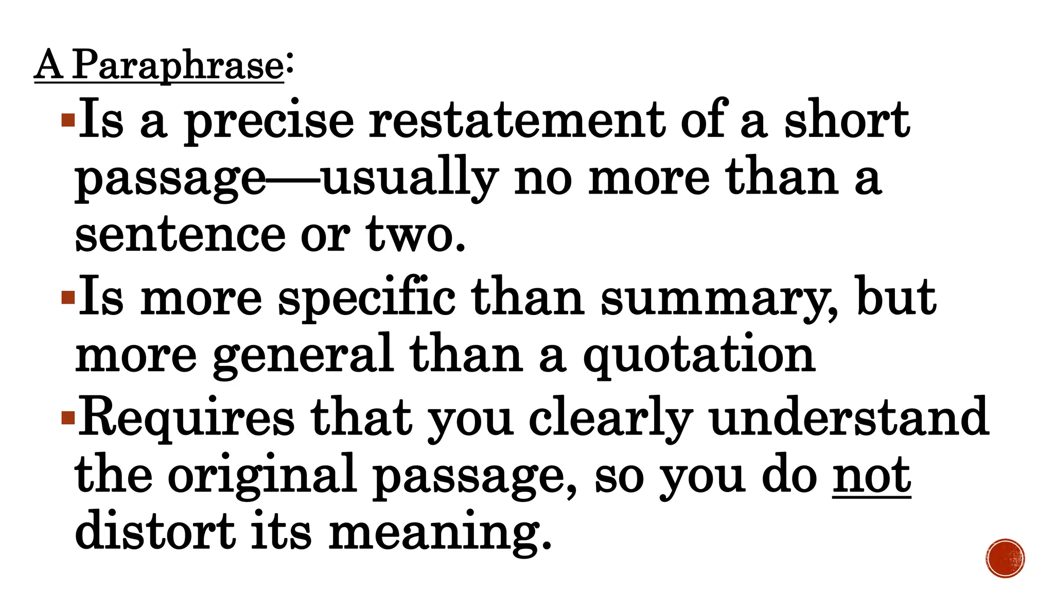 paraphrasing technique in English 9 .ppt