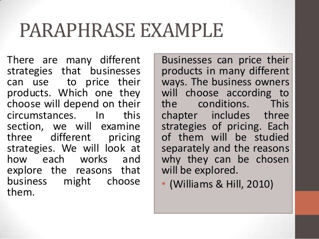 Paraphrase Definition And Useful Examples Of Paraphrasing
