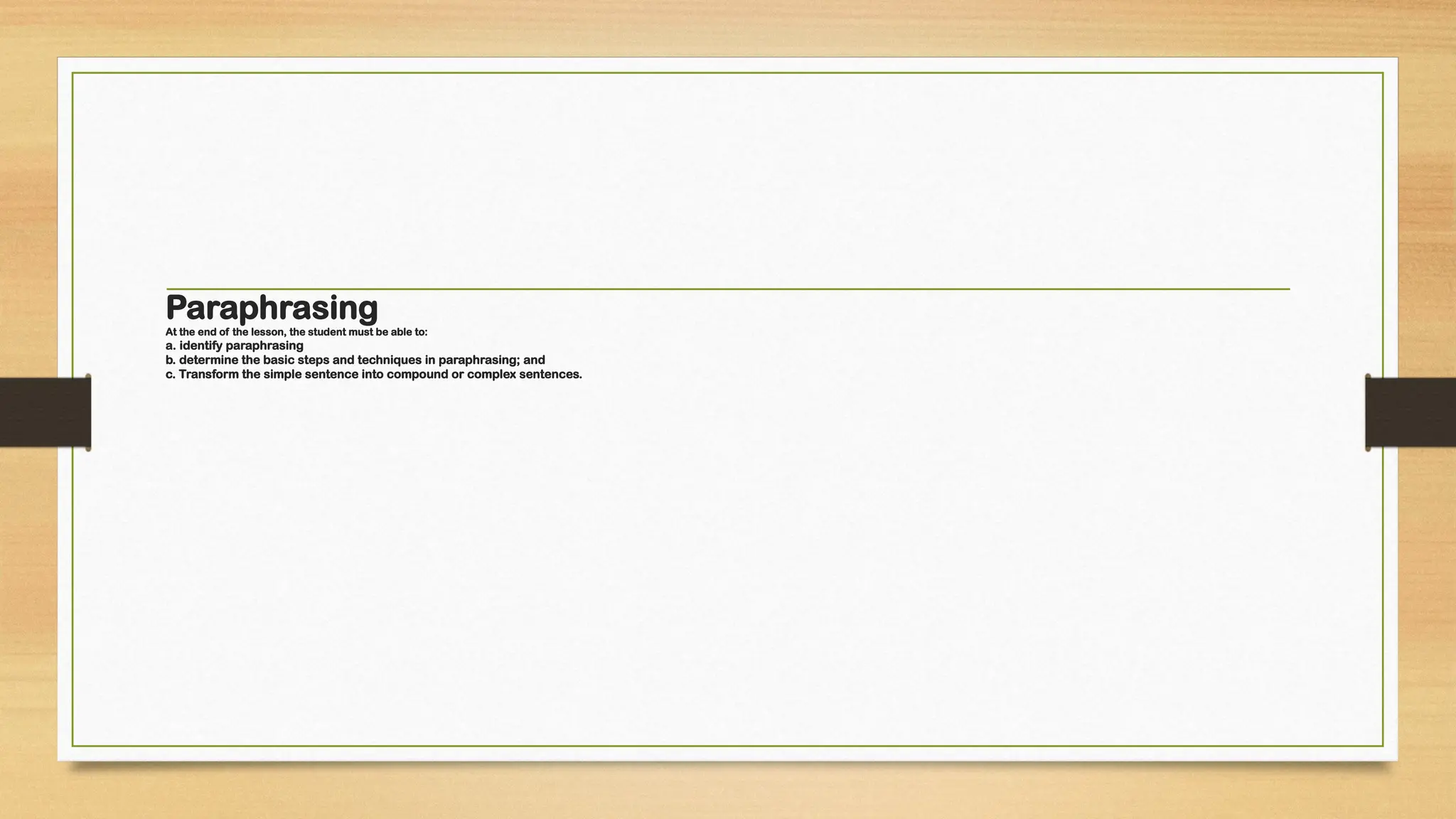 Paraphrase and Reading Strategies.pptxParaphrase and Reading Strategies ...