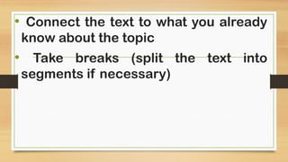 Paraphrase and Reading Strategies.pptxParaphrase and Reading Strategies ...