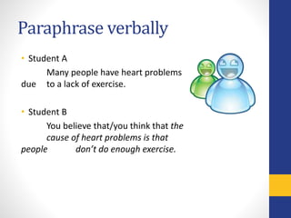 Paraphrase | PPTX