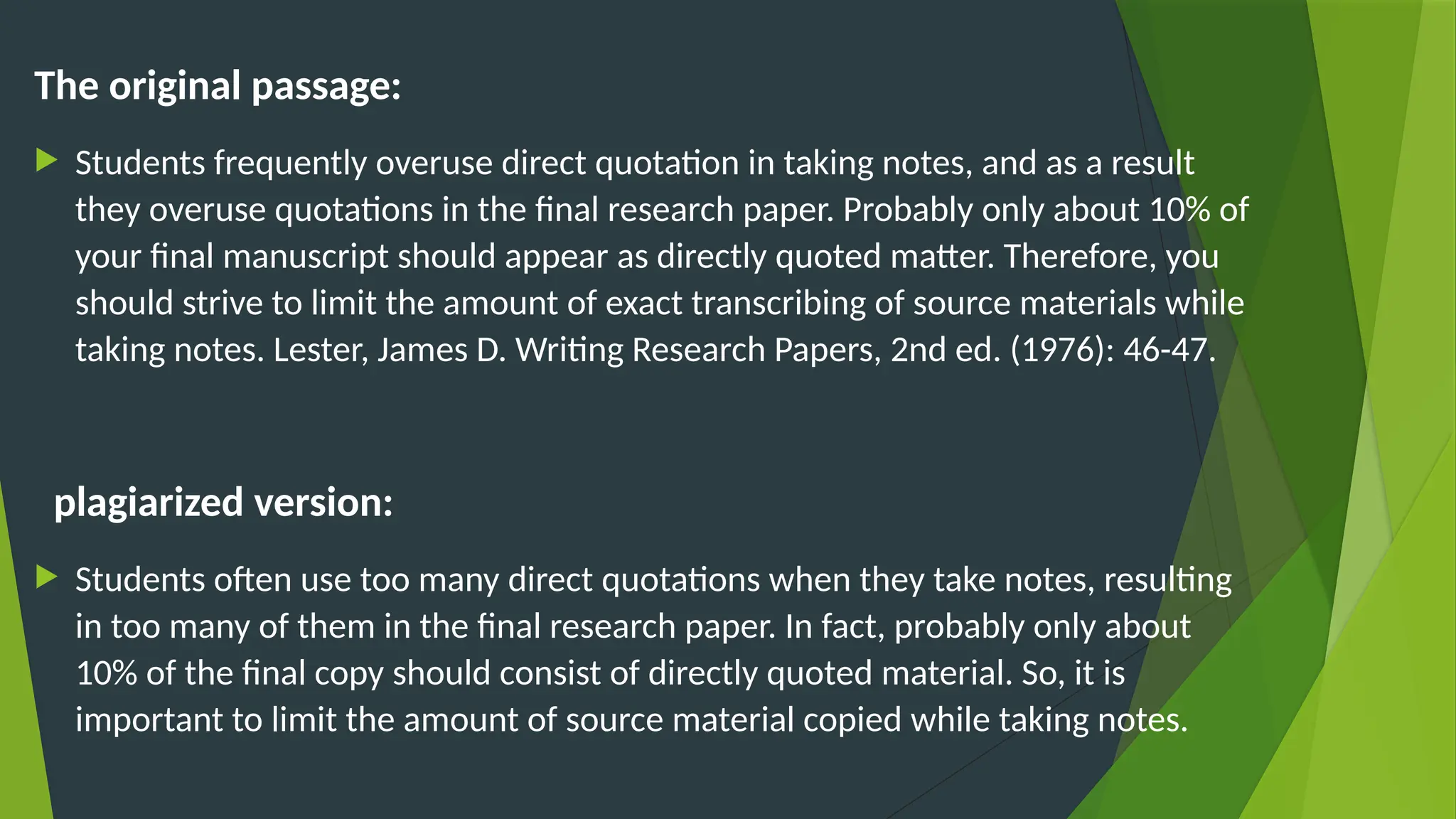 Paraphrasing In Academic Writing PPT.pptx