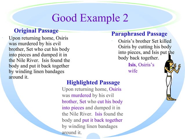 Teaching Paraphrasing to students | PPT
