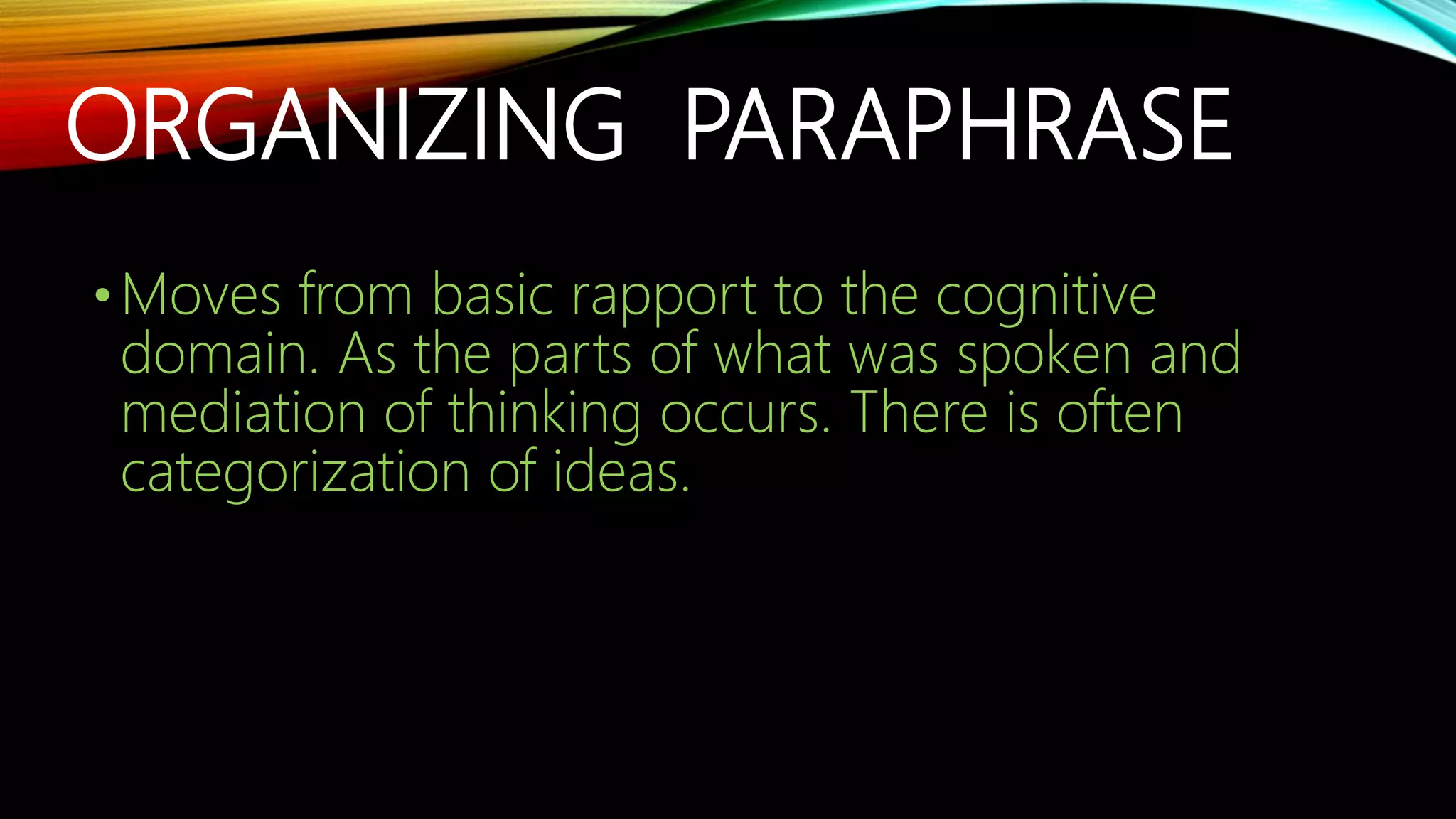 Paraphrasing | PPTX