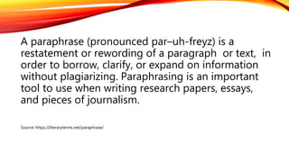 Paraphrasing.pptx