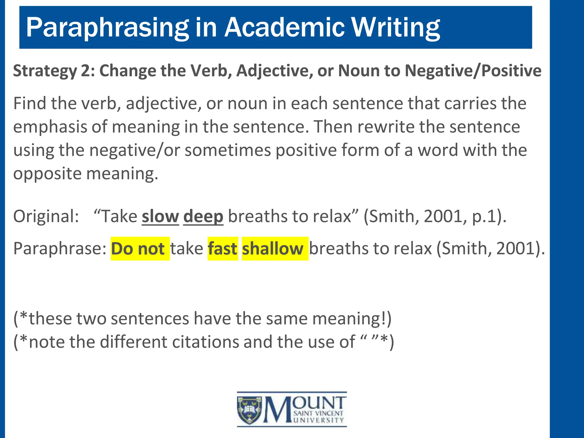 Paraphrasing-and-Citation. How to paraphrase and cite the reference ...