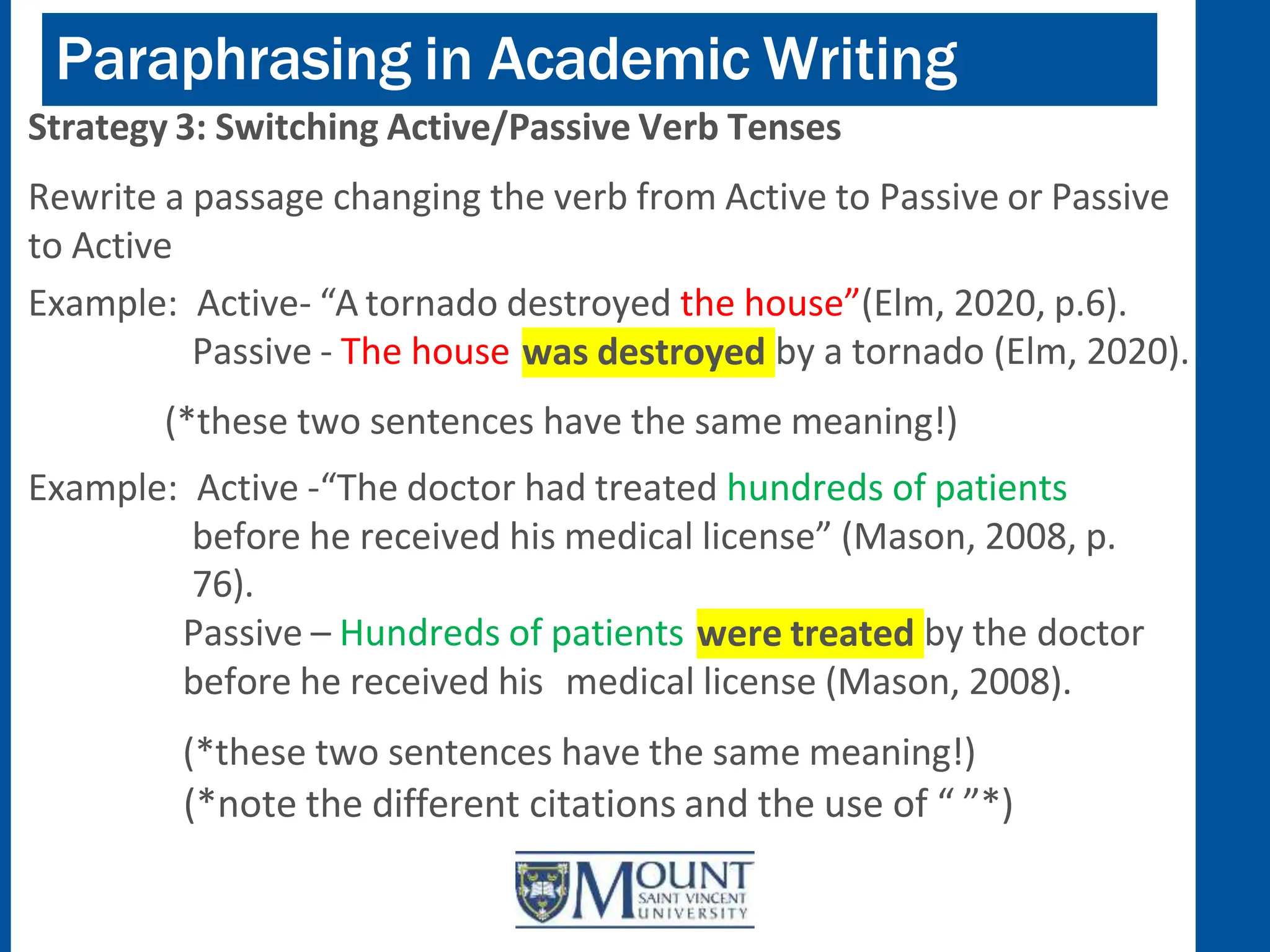 Paraphrasing-and-Citation. How to paraphrase and cite the reference ...