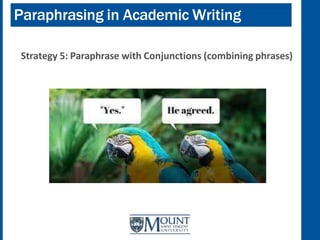 Paraphrasing-and-Citation. How to paraphrase and cite the reference ...