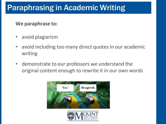 Paraphrasing-and-Citation. How to paraphrase and cite the reference ...