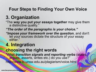 Paraphrasing and avoiding plagiarism workshop | PPT