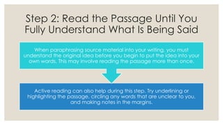 Paraphrasing correctly.pdf