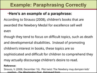 academic writing paraphrasing part 2.pptx