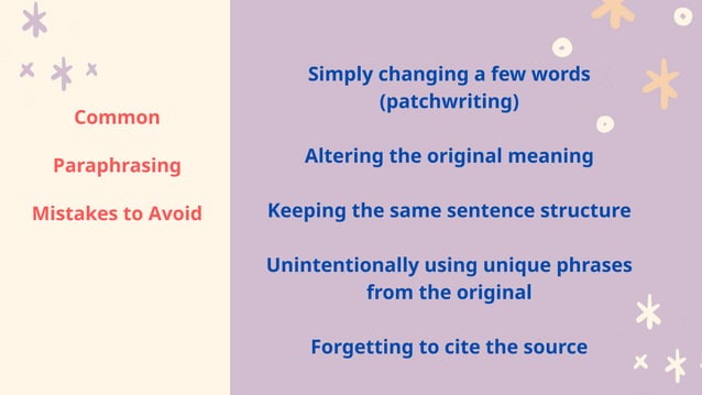 Paraphrasing Rewriting Ideas in Your Own Words.pptx