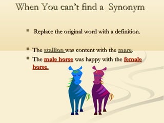 Paraphrasing techniques | PPT