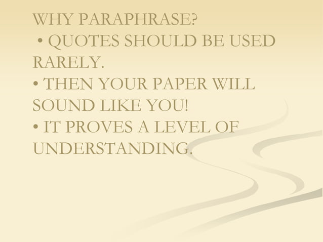 paraphrasing techniques.ppt