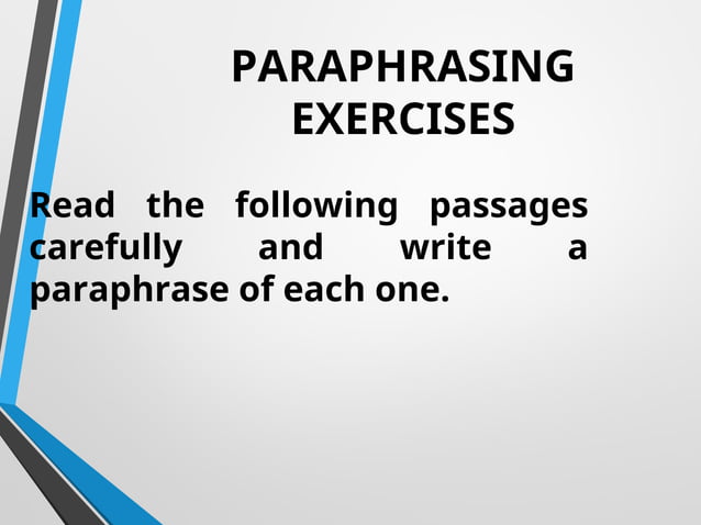 IGCSE First and 2nd language Paraphrasing techniques.ppt