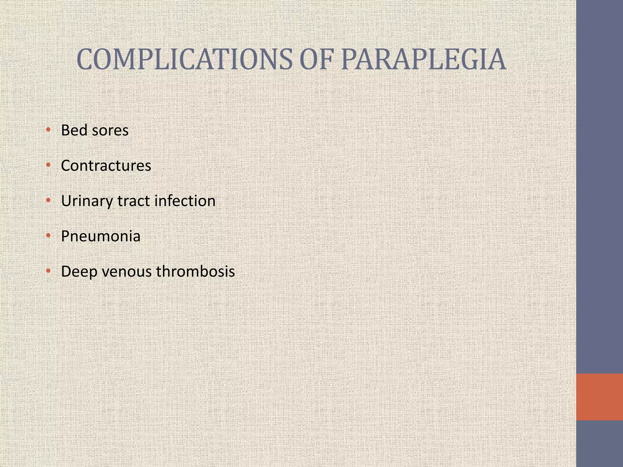 Paraplegia | PPTX