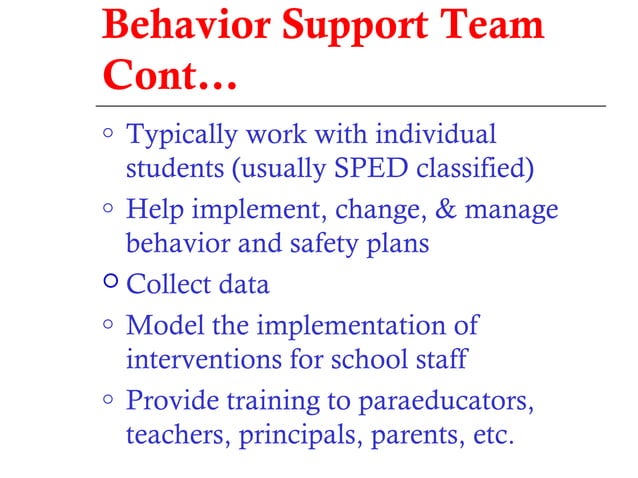 Criticual Support Interventions | PPT | Special Education | Education