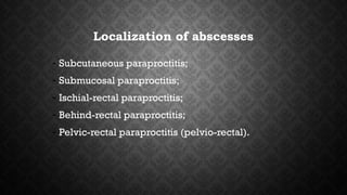 Paraproctitis | PPT