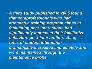 Paraprofessionals | PPT