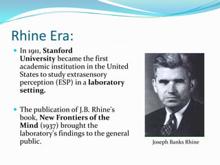 Parapsychology | PPTX