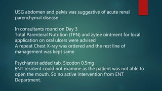 Case Study on Paraquat poisoning | PPTX