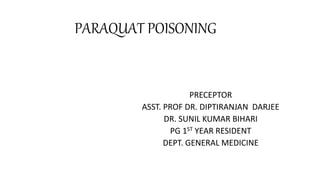 PARAQUAT POISONING.pptx