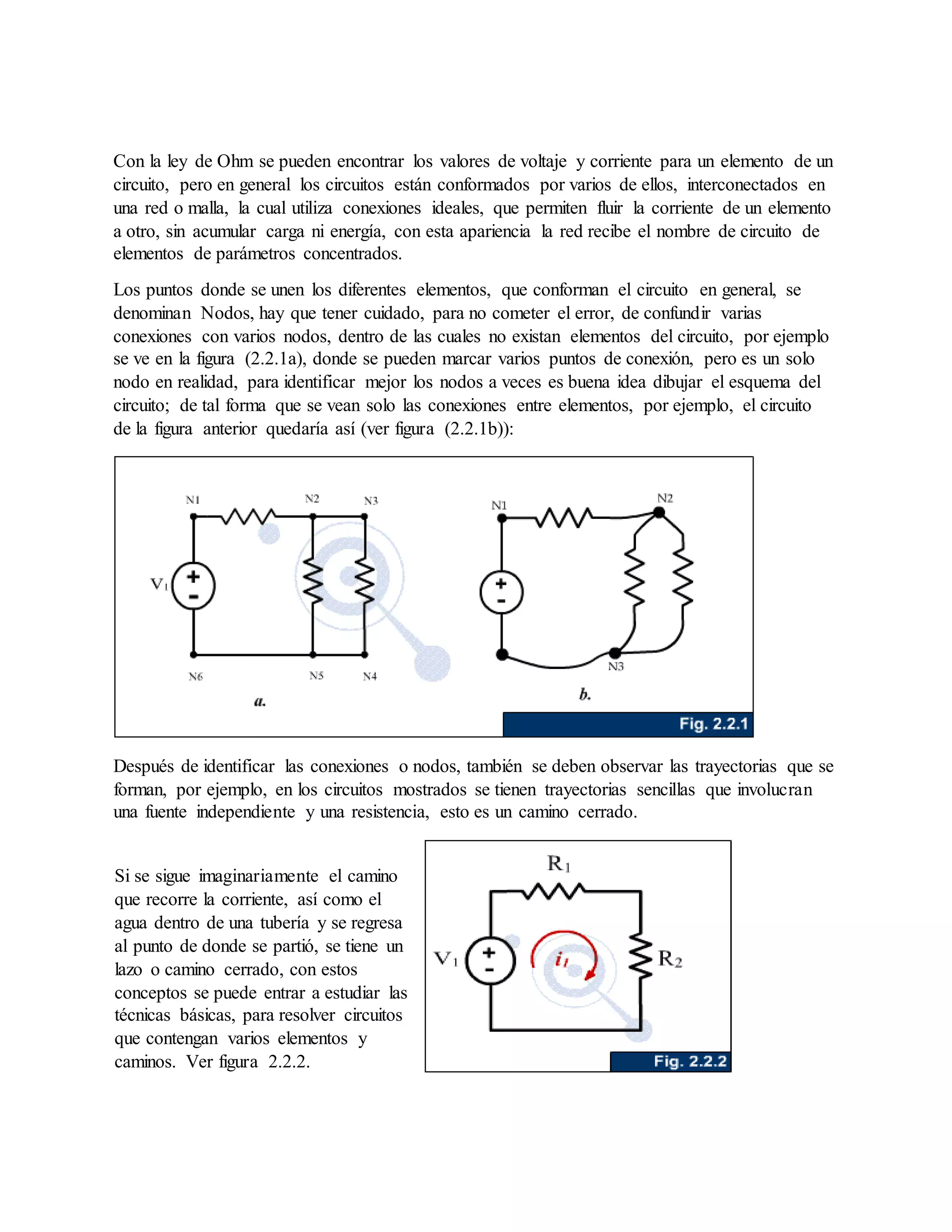 Para resolver circuitos | DOCX | Physics | Science