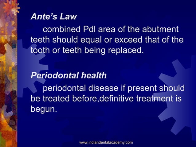 classification and configuration for fixed partial dentures/dental ...