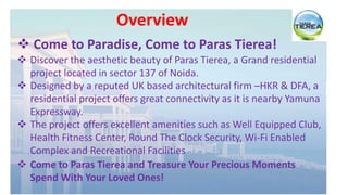 Paras Tierea | PPT