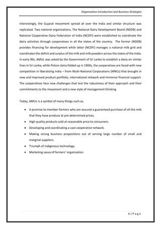 SIP report-amul(gcmmf) beat restructuring of distribution network ...
