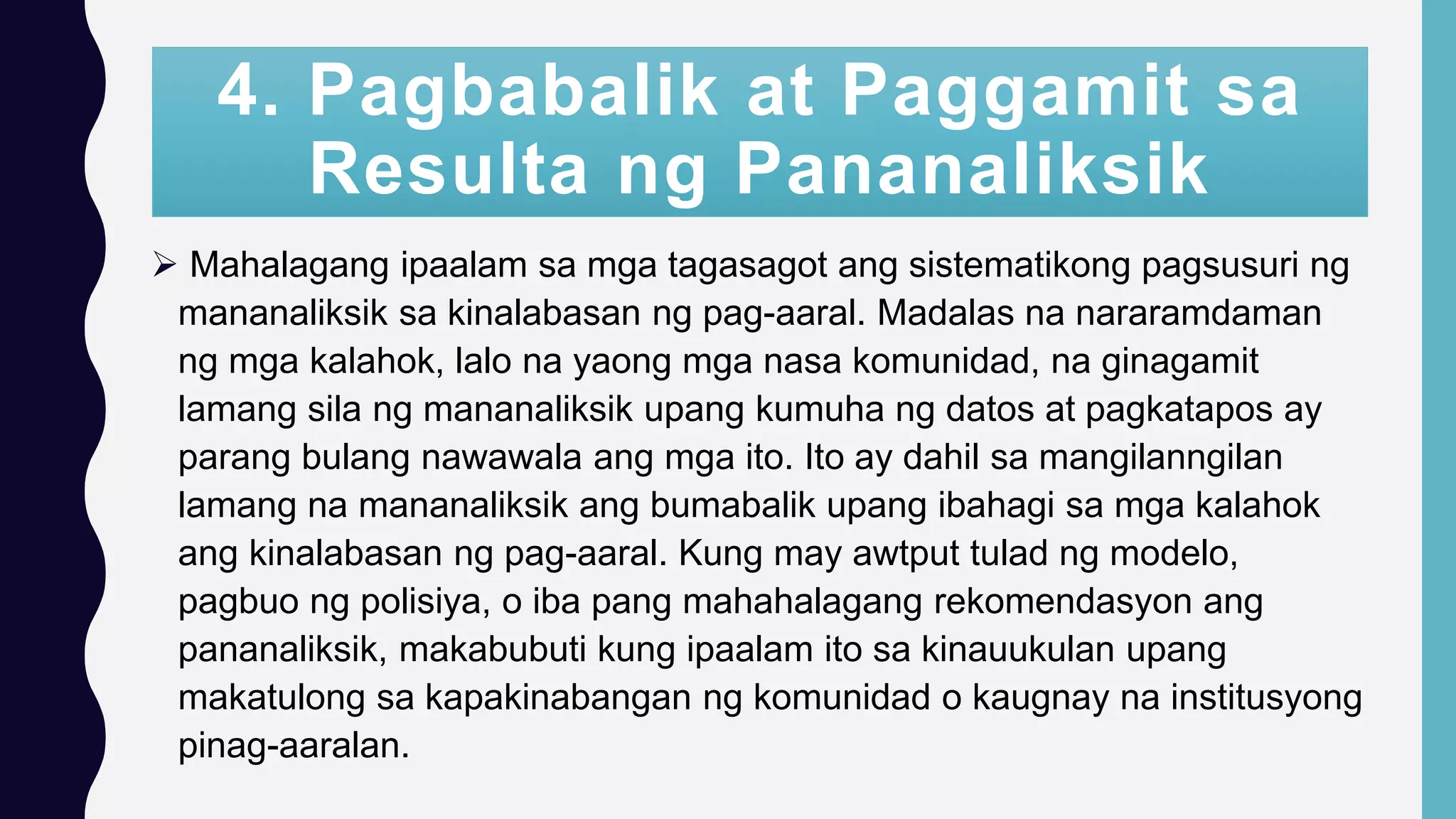 Etikal na pananaliksik at mga responsibilidad ng mananaliksik | PPTX