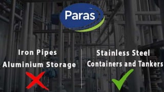 Paras dairy : Product Operations | PPTX