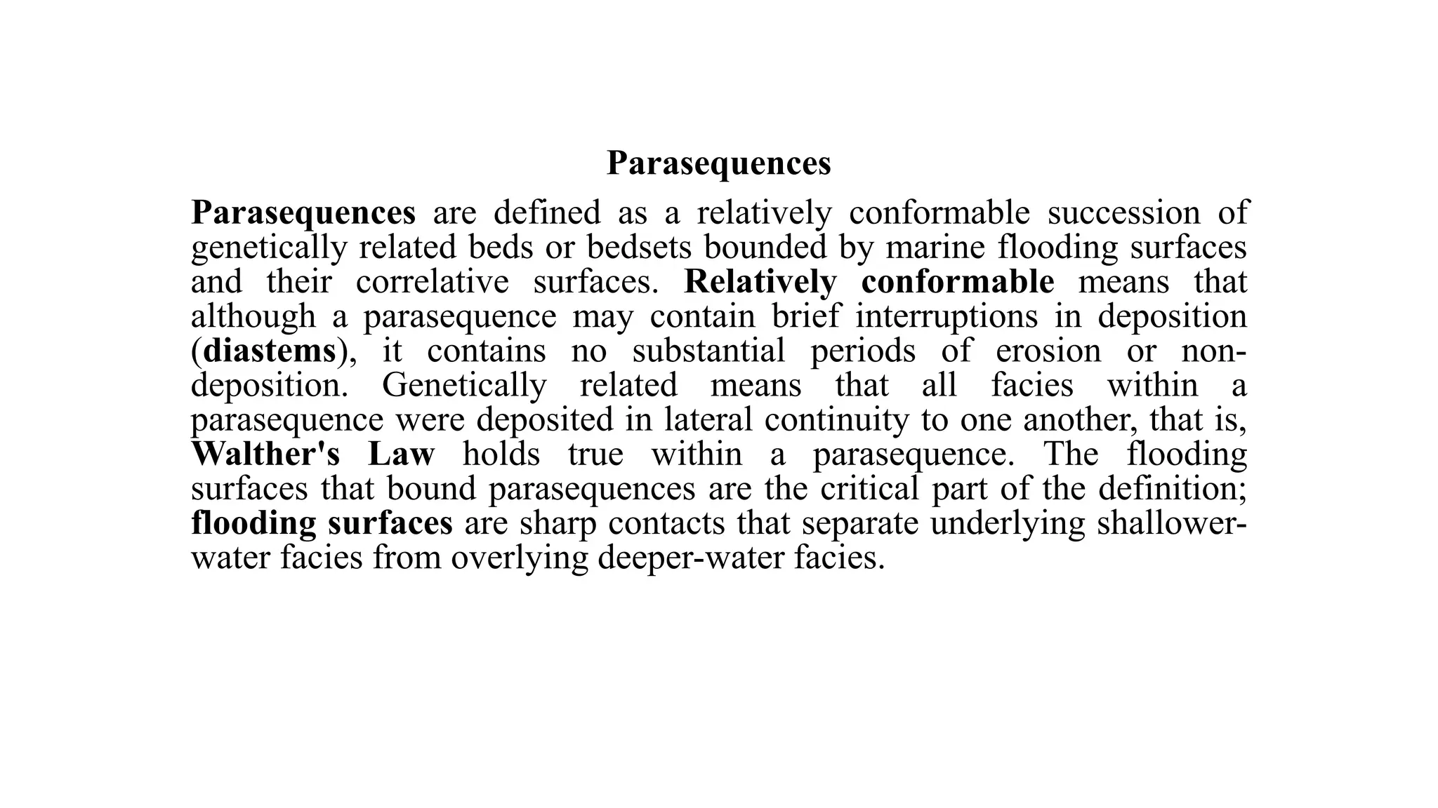 Parasequences and their types in details | PPTX