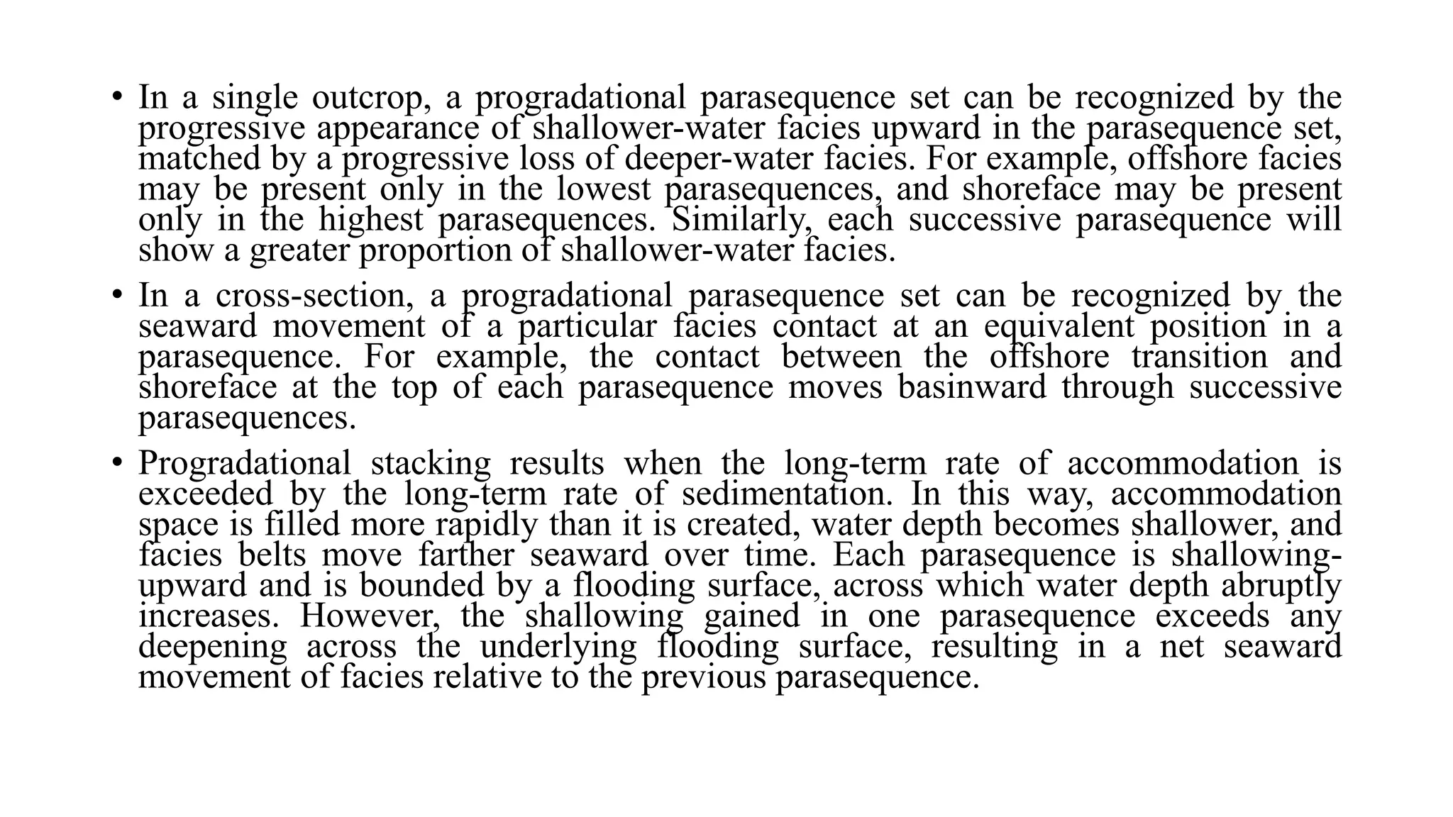 Parasequences and their types in details | PPTX