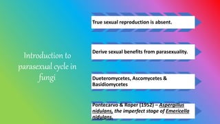Parasexual cycle | PPT