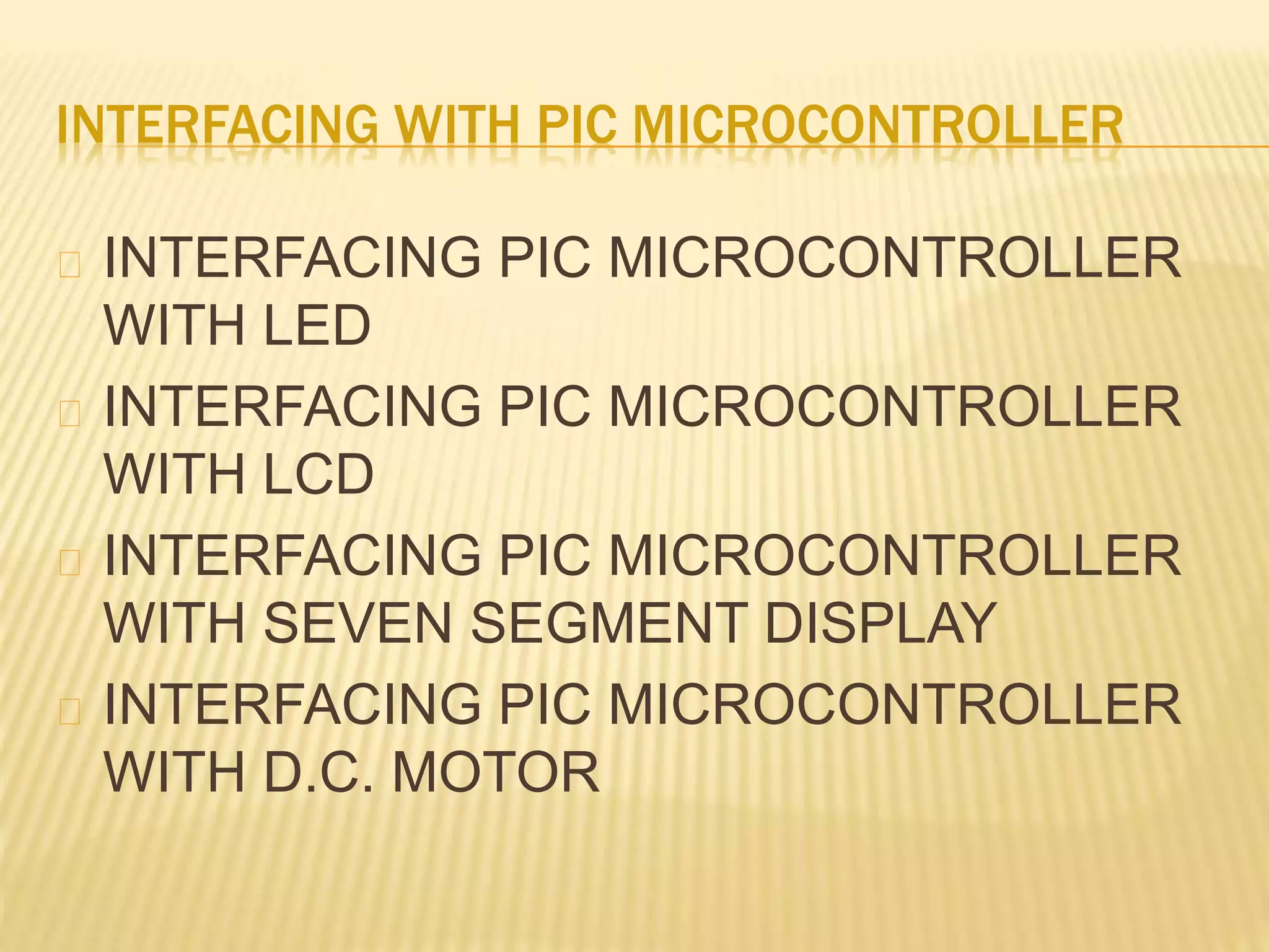 Presentation on Embedded system using micro controller by PARAS JHA | PPT