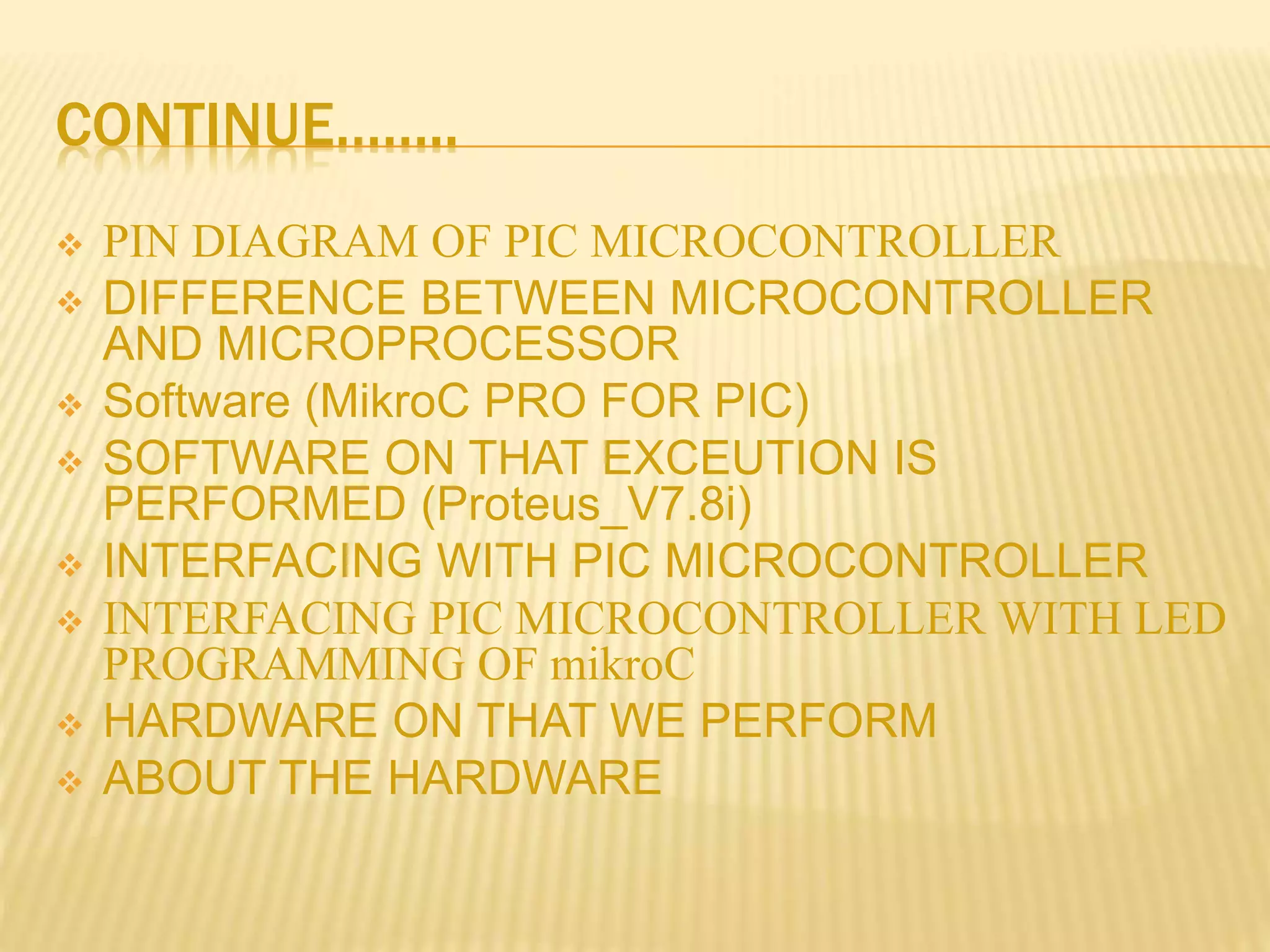 Presentation on Embedded system using micro controller by PARAS JHA | PPT