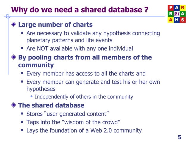 Parashar21 : What ? Why ? and How ? | ODP | Databases | Computer Software and Applications