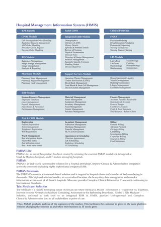 Paras Healthcare | PDF