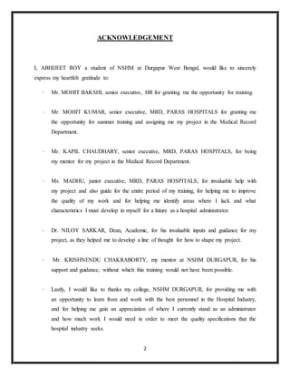 medical records department | DOCX