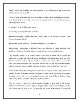 medical records department | DOCX