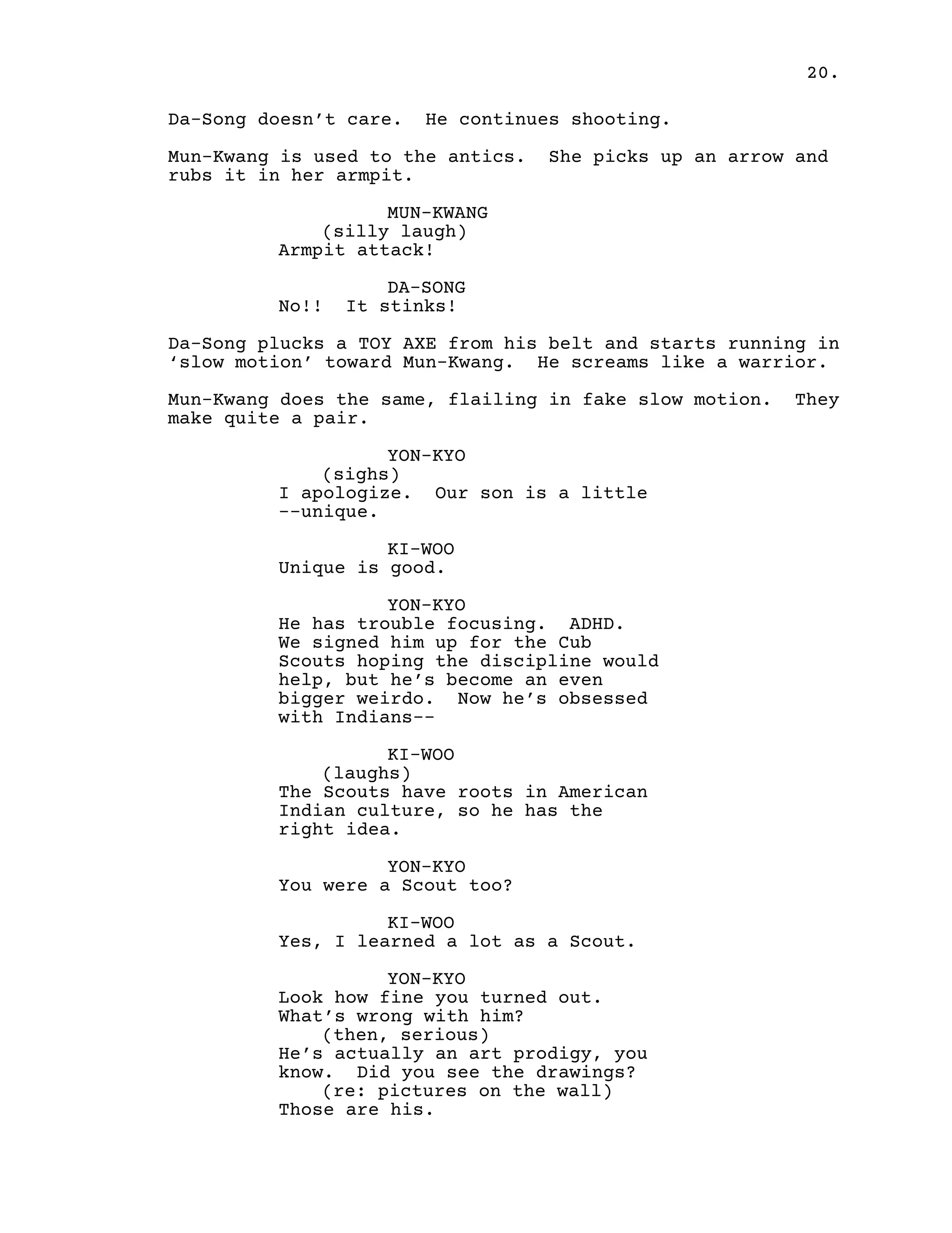 Parasite script (Screenplay) | PDF