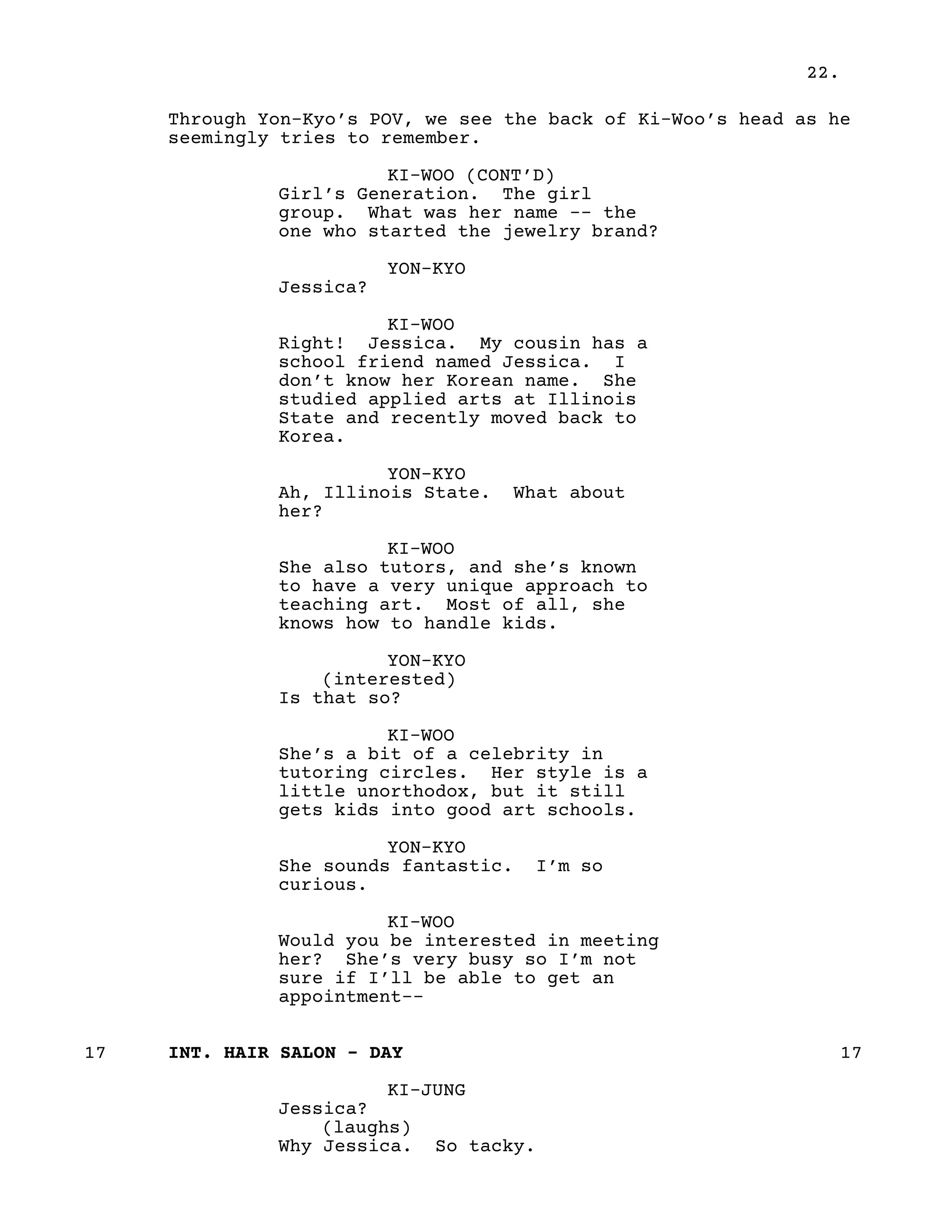 Parasite script (Screenplay) | PDF