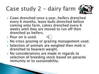 Parasite control for farmers. | PPTX