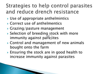 Parasite control for farmers. | PPT