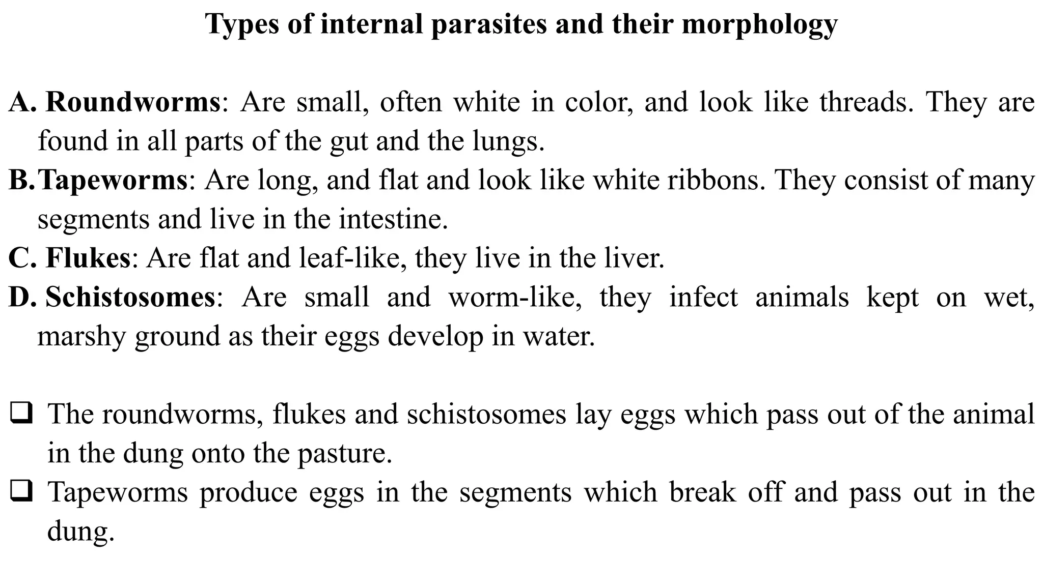 Animal Parasites and Diseases of livestock | PDF