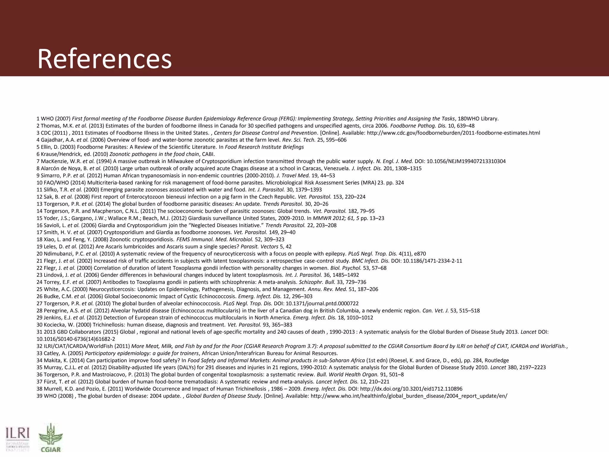 Parasites in food chains | PPTX