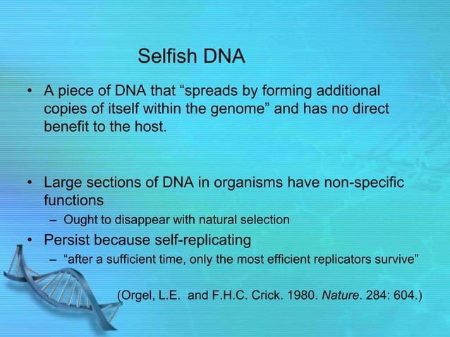 Parasites in Your DNA | PPT